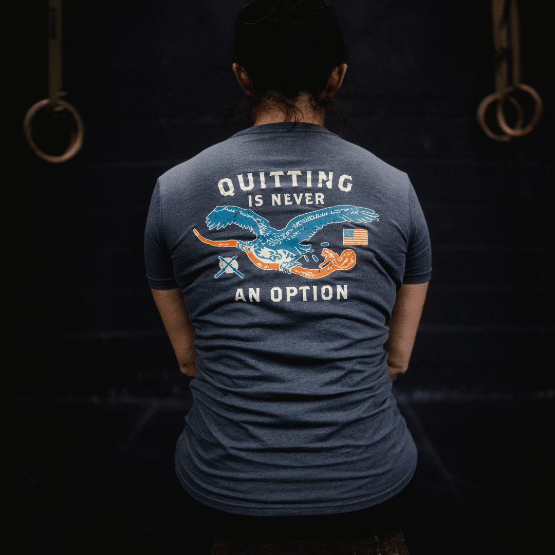 Quitting is Never an Option Tee or Tank